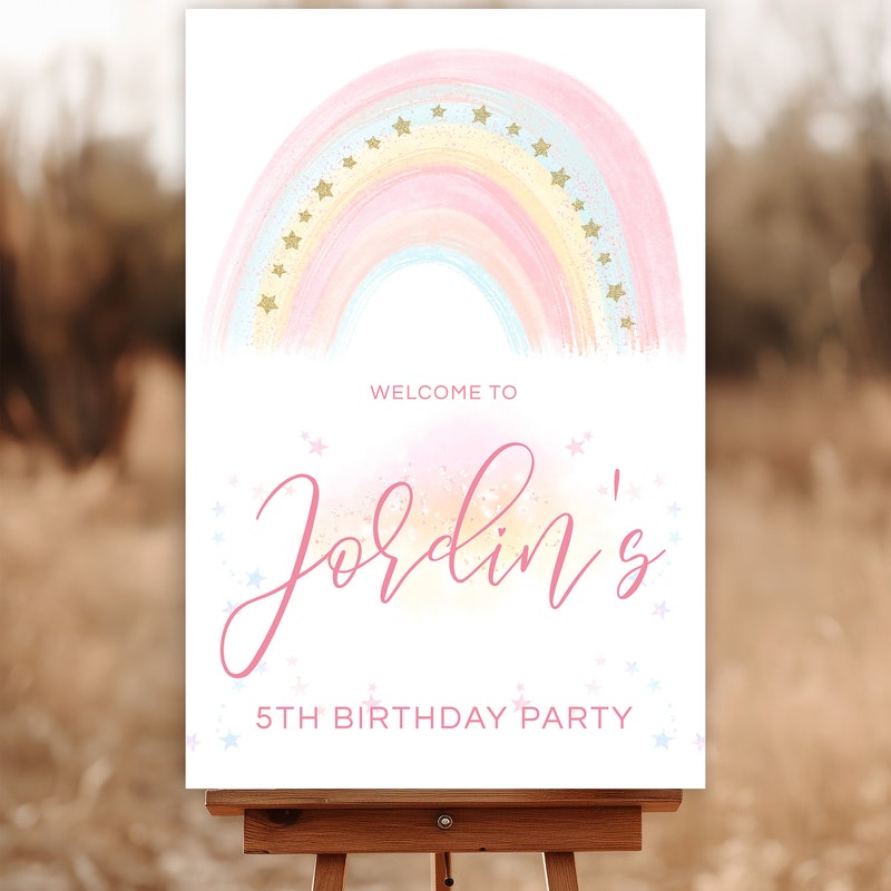Kids Birthday Sign - Etsy