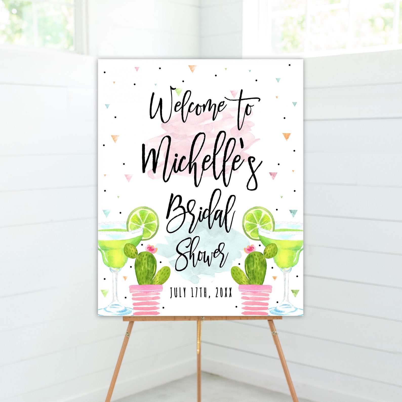 Fiesta Bridal Shower Welcome Sign Taco Bout Love Taco Theme - Etsy