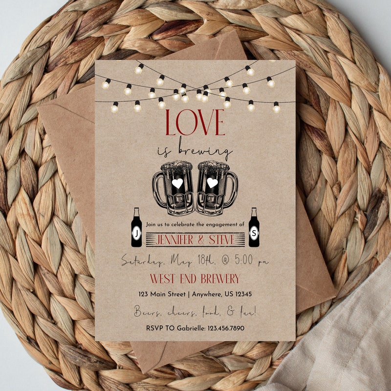 Beer Invitation - Etsy