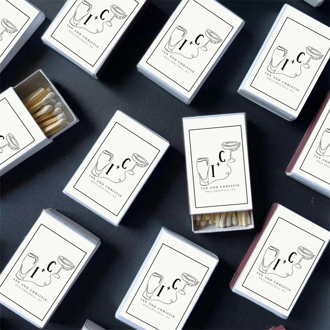 Custom Matchbox- Guinness and Martini - Etsy
