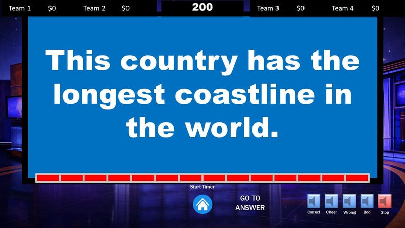 Editable Jeopardy-style Powerpoint Game | Play Instantly or Customize ...