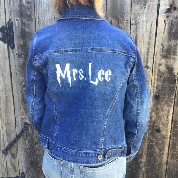 Custom Denim Jacket - Etsy