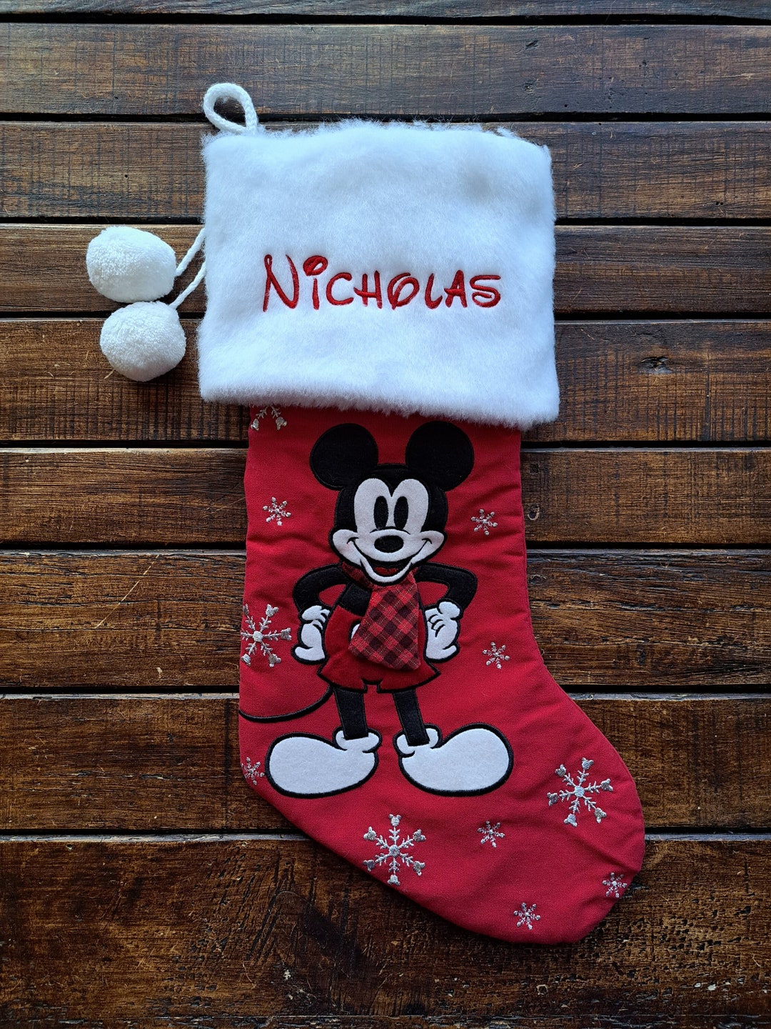 PERSONALIZED Licensed Disney Holiday Stocking Christmas - Etsy