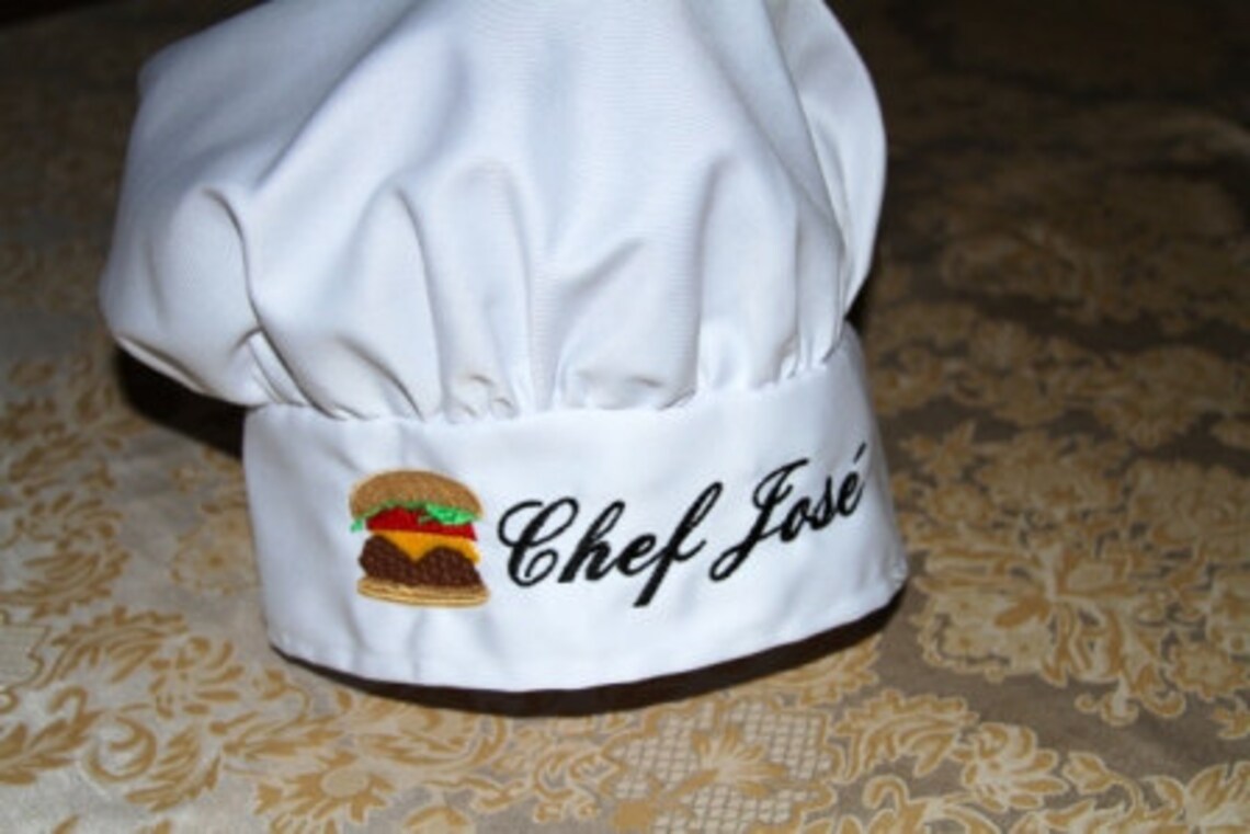 PERSONALIZED Chef's Hat Kitchen Chef Hat Kids Kitchen - Etsy