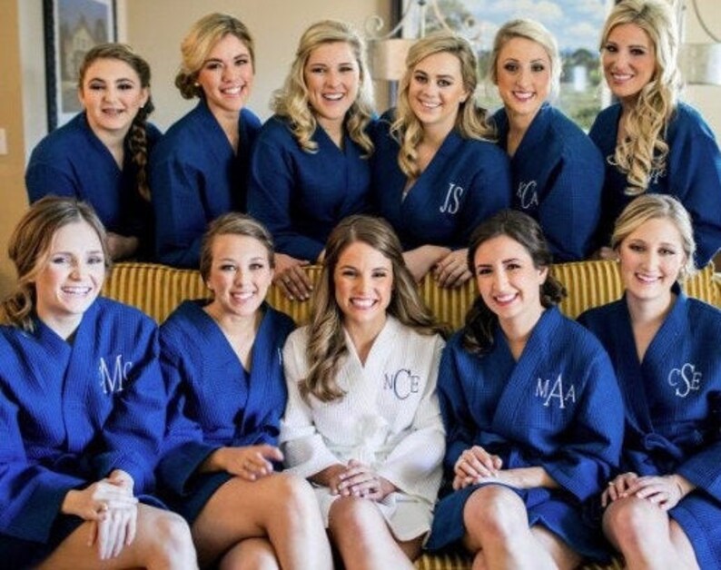 PERSONALIZED Robes RUSH Ship BRIDAL Party Robes Women's | Etsy
