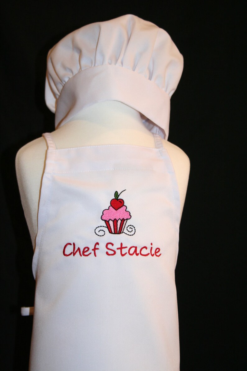 PERSONALIZED CHILDREN'S Apron set Chef Hats kids kitchen | Etsy