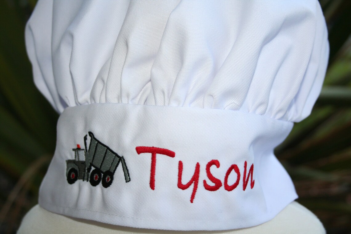 PERSONALIZED Chef's Hat Kitchen Chef Hat Kids Kitchen - Etsy