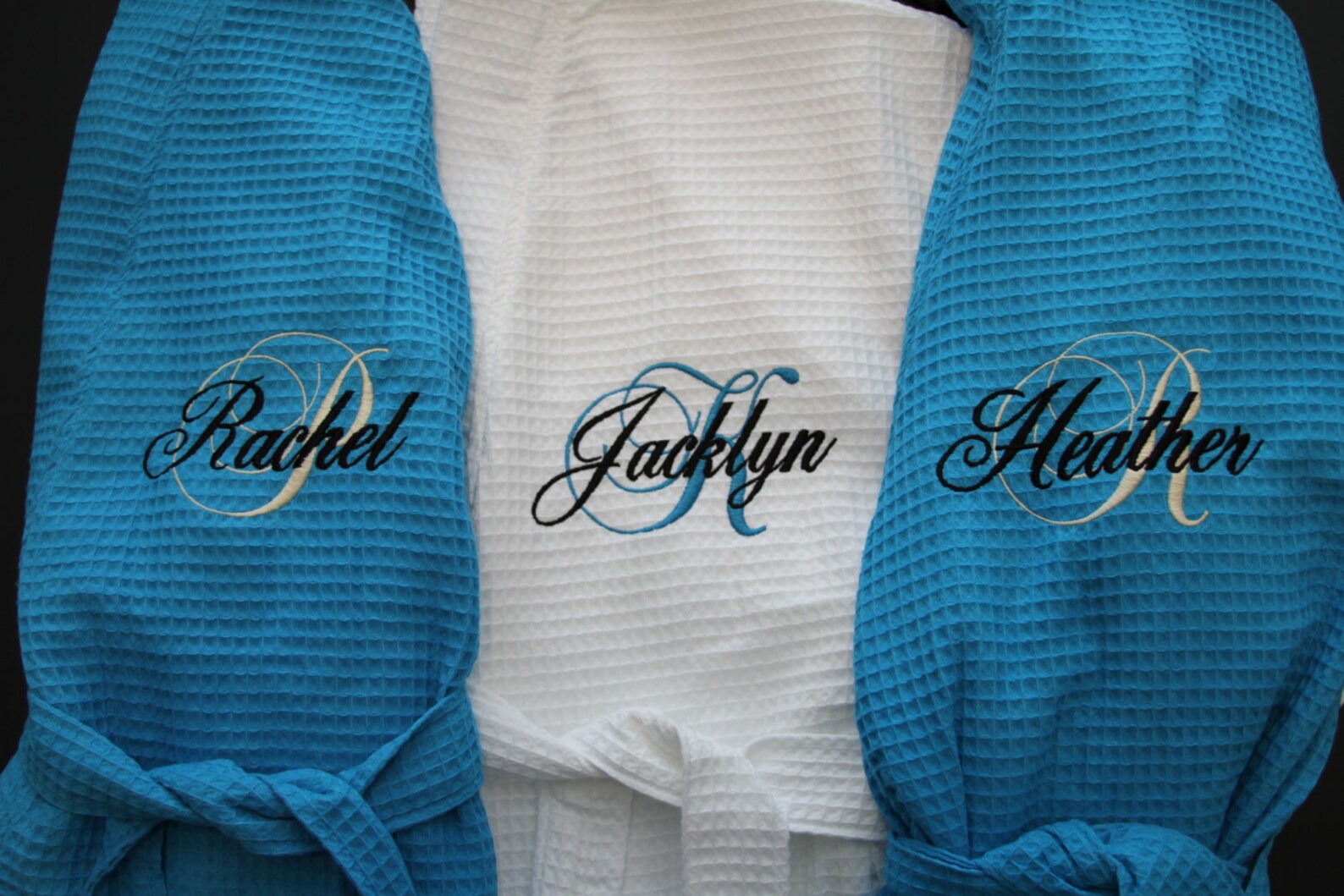 RUSH SHIP 3 SIZES Women's Bath Robes Bridal Wedding | Etsy