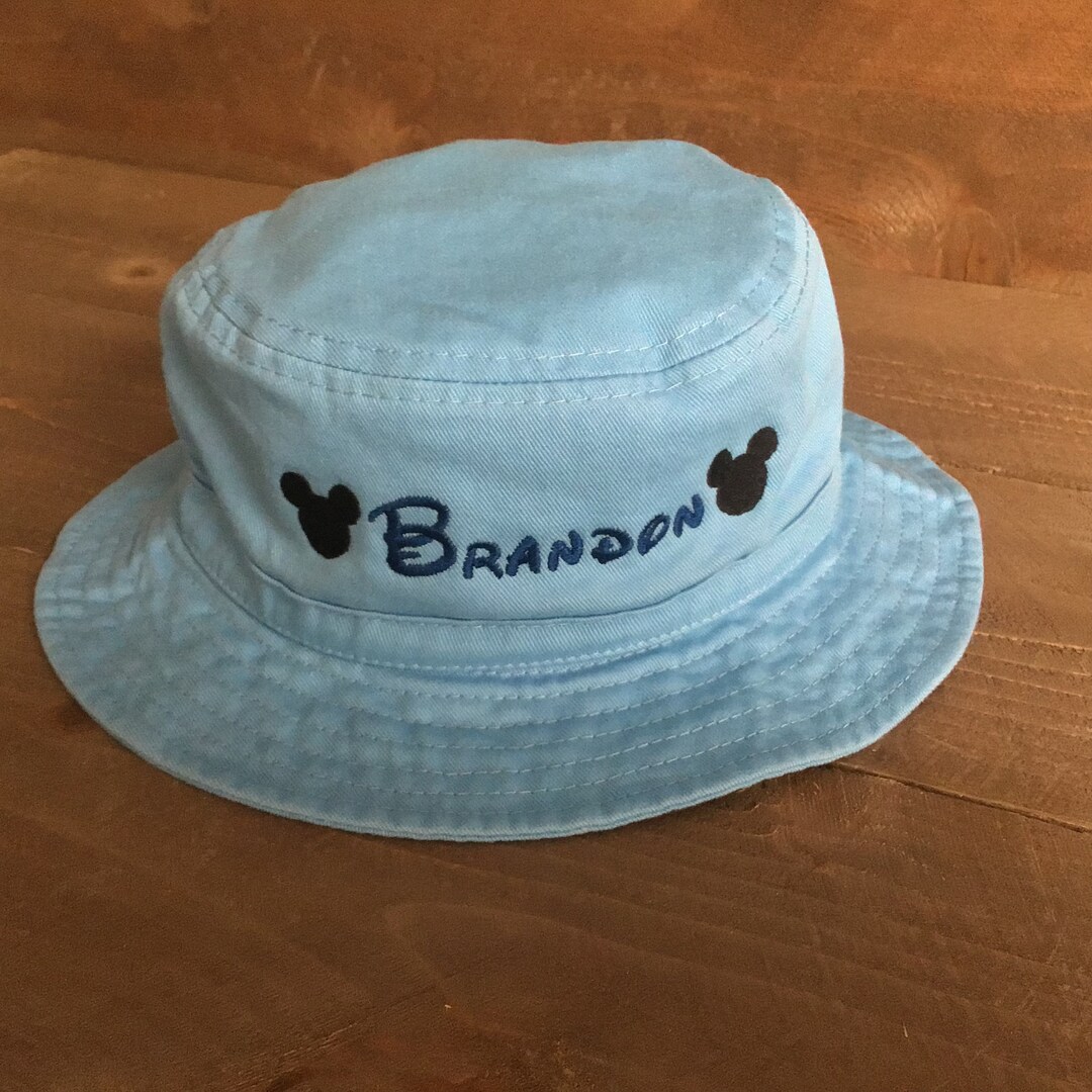 Personalized Infant & Toddler Bucket Hat With Chinstrap Children's ...