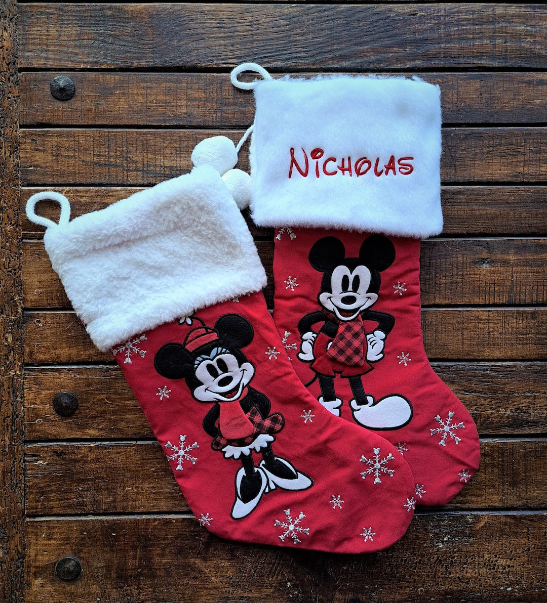 PERSONALIZED Licensed Disney Holiday Stocking, Christmas Stocking ...