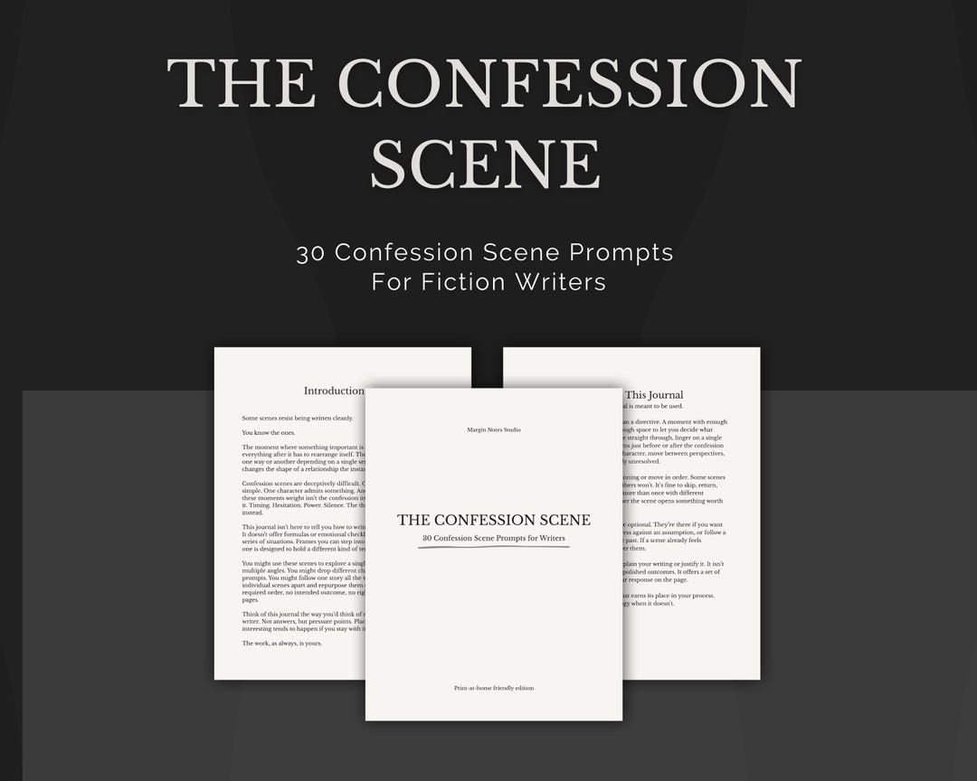 The Confession Scene | Writing Prompts for Fiction Writers | Character ...