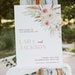 Boho Wedding Welcome Sign, Dusty Rose Dried Flower Welcome Sign ...