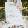 Wildflower Wedding Welcome Sign, Wildflower Welcome Poster, Wildflower ...