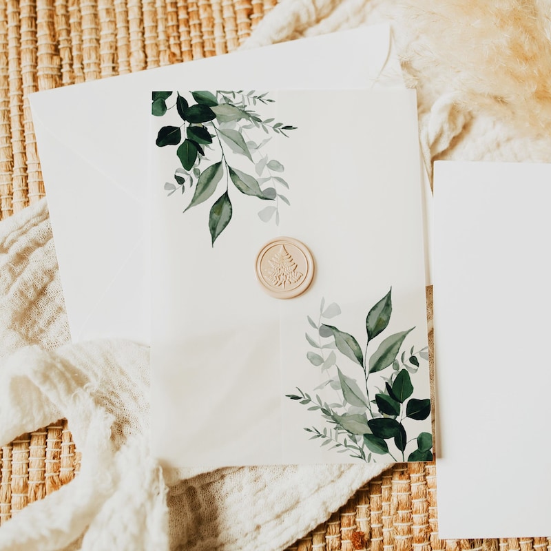 Invitation Wrap - Etsy