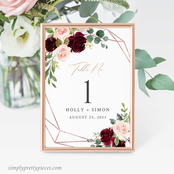 Diy Table Numbers - Etsy
