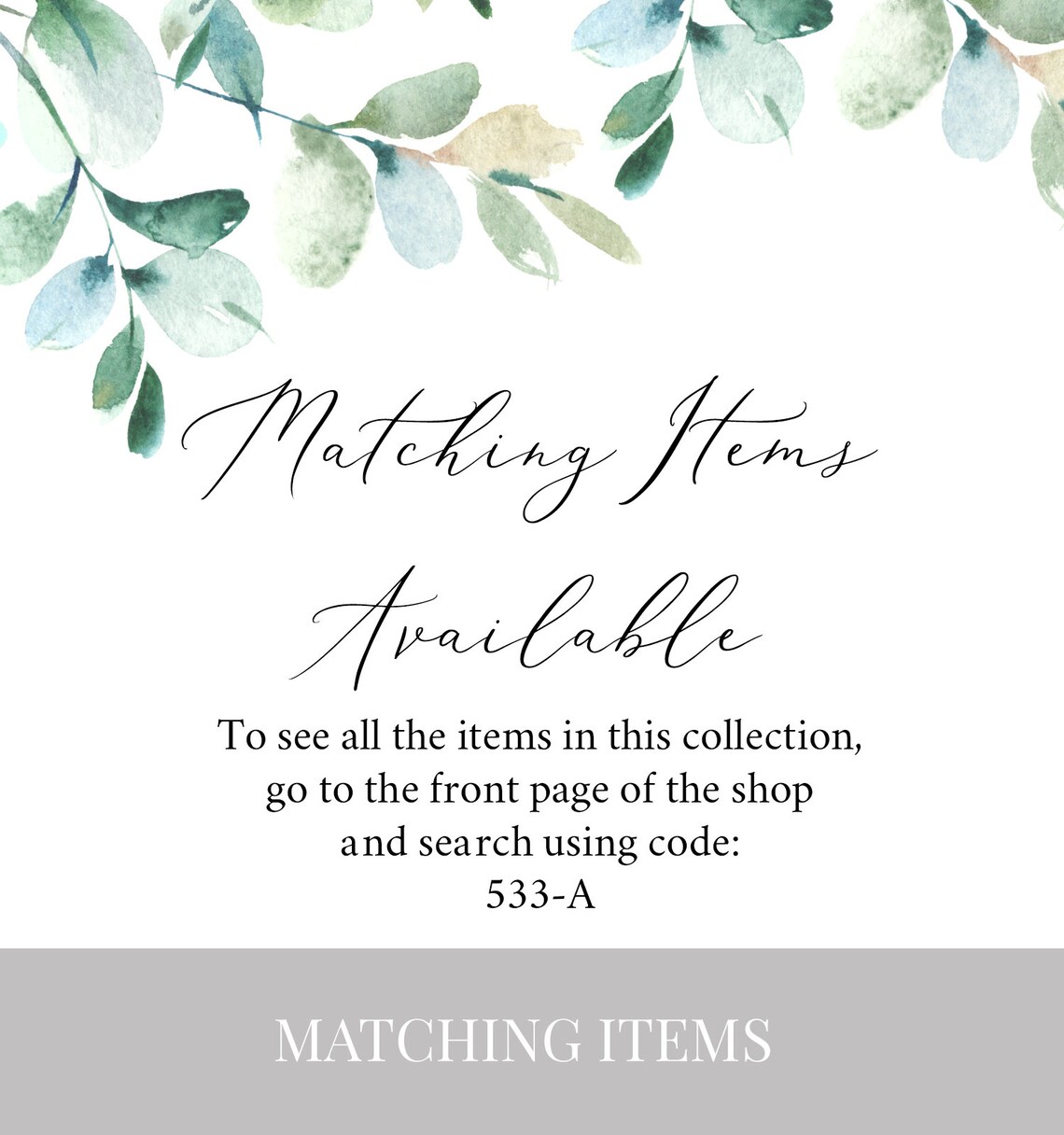 Eucalyptus Editable Wrap Around Address Label Template, Greenery ...