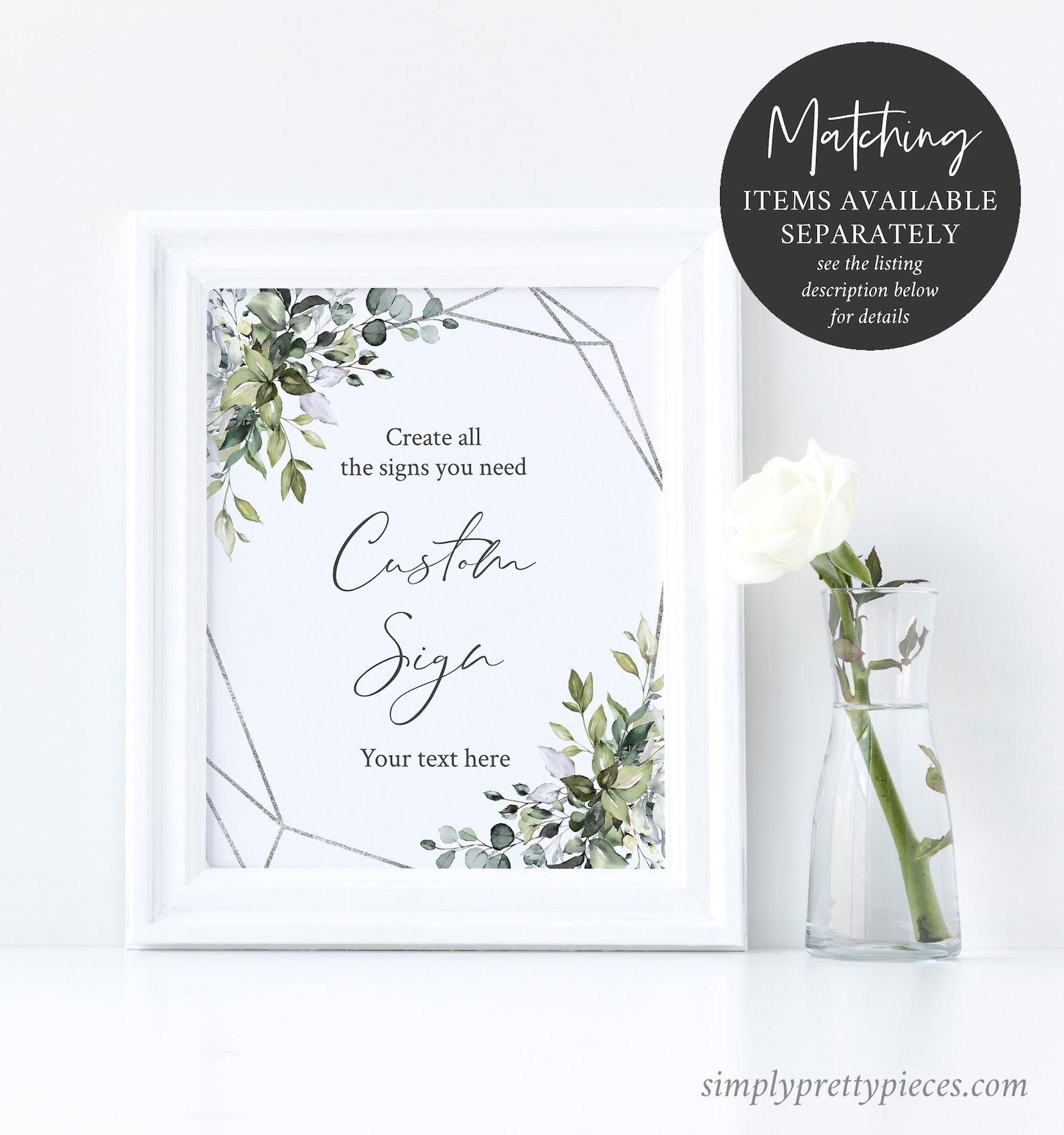 Greenery Editable Tic Tac Labels, Printable Mint to Be Label, Foliage ...