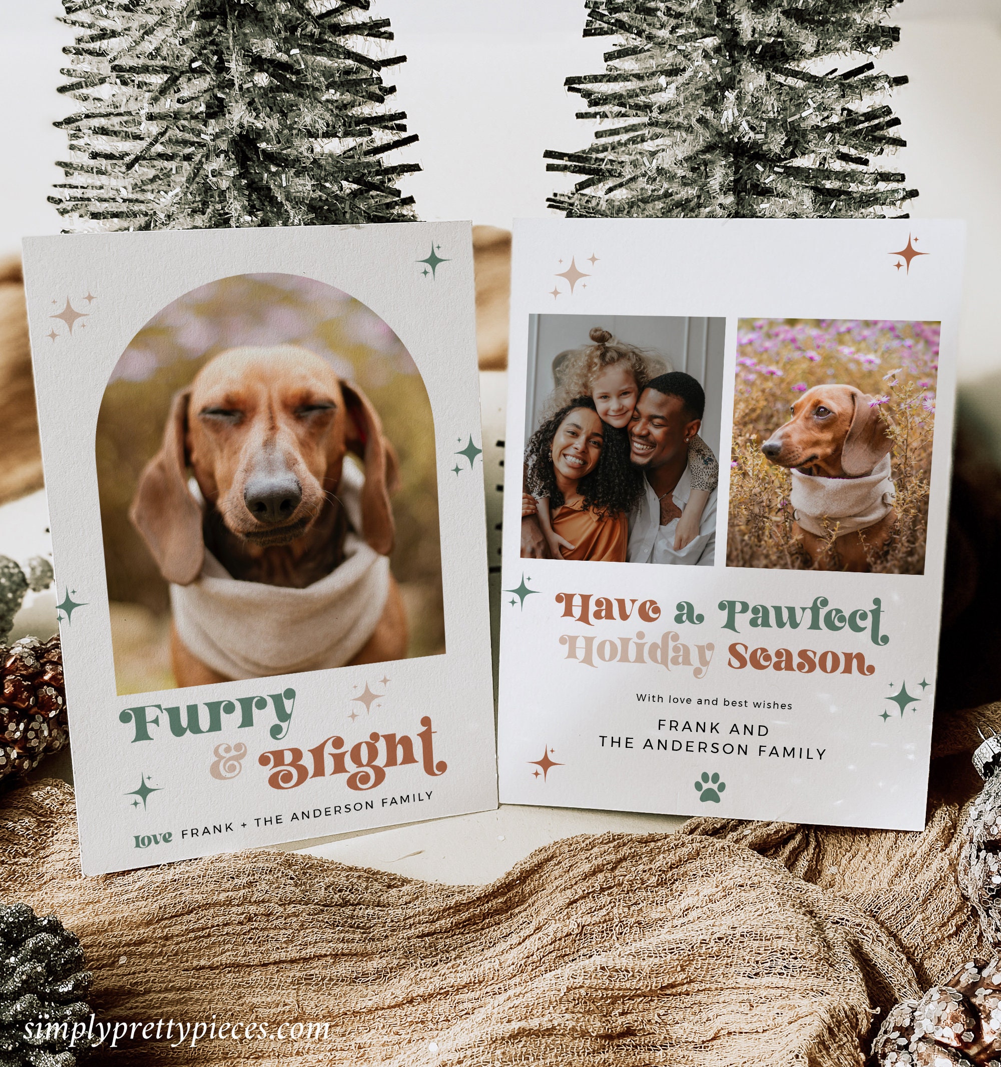 Pet christmas cards store