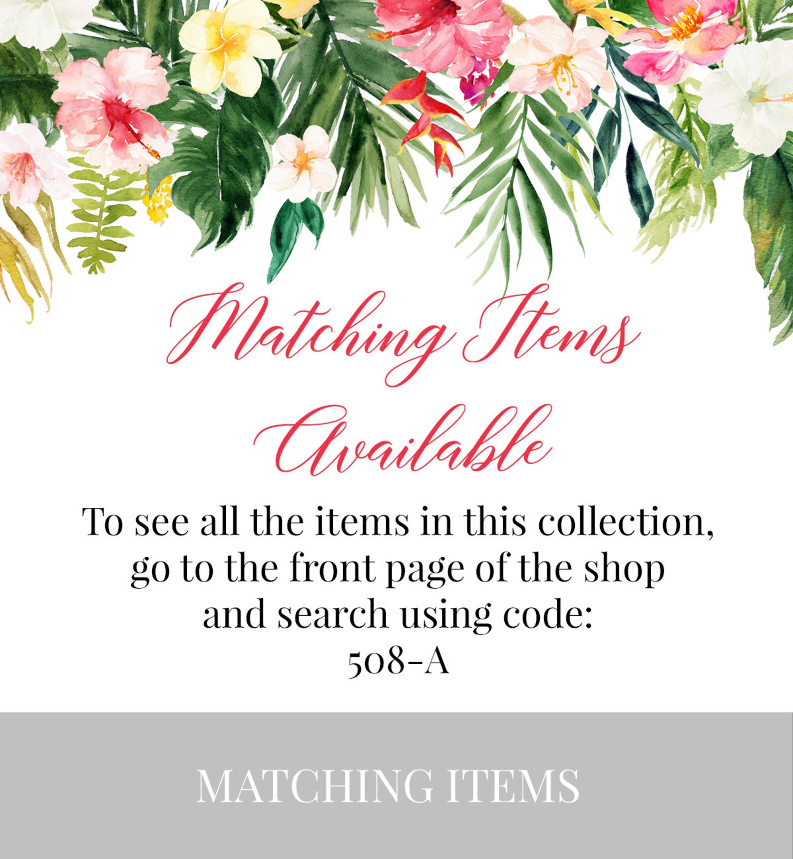 Tropical Editable Tags Printable Floral Favor Tags Pink | Etsy