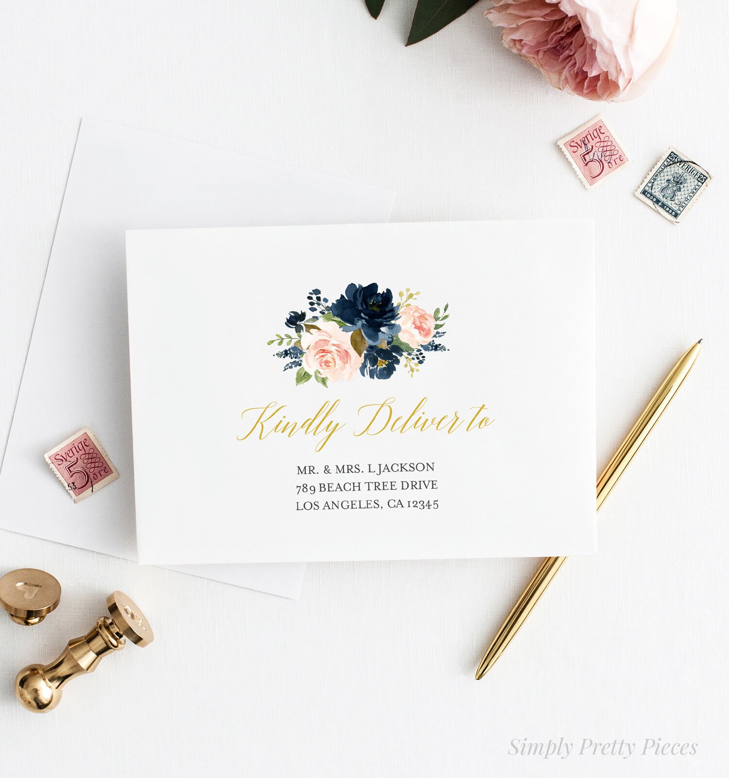 Envelope Address Template Printable Heavenlasopa