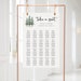 Rustic Pine Editable Seating Chart Modern Woodland Printable - Etsy