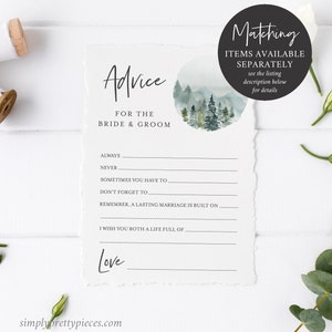 Mountains Editable Water Bottle Labels, Woodland Water Bottle Label DIY ...