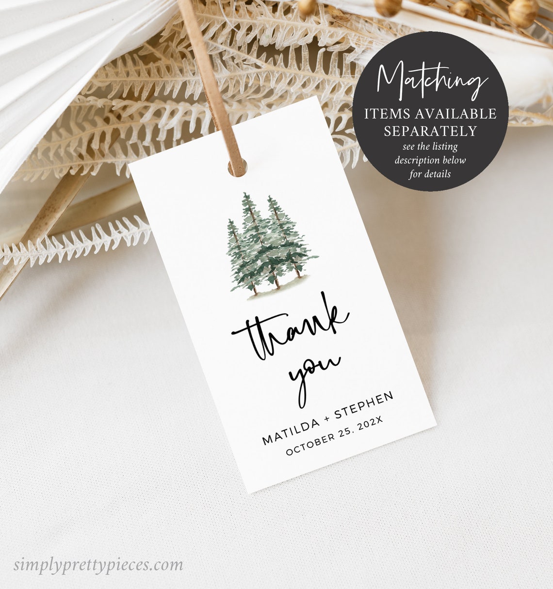 Rustic Woodland Editable Menu Minimal Pine Table Wedding - Etsy