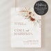 Boho Editable Welcome Bag Letter Itinerary Modern Pampas - Etsy