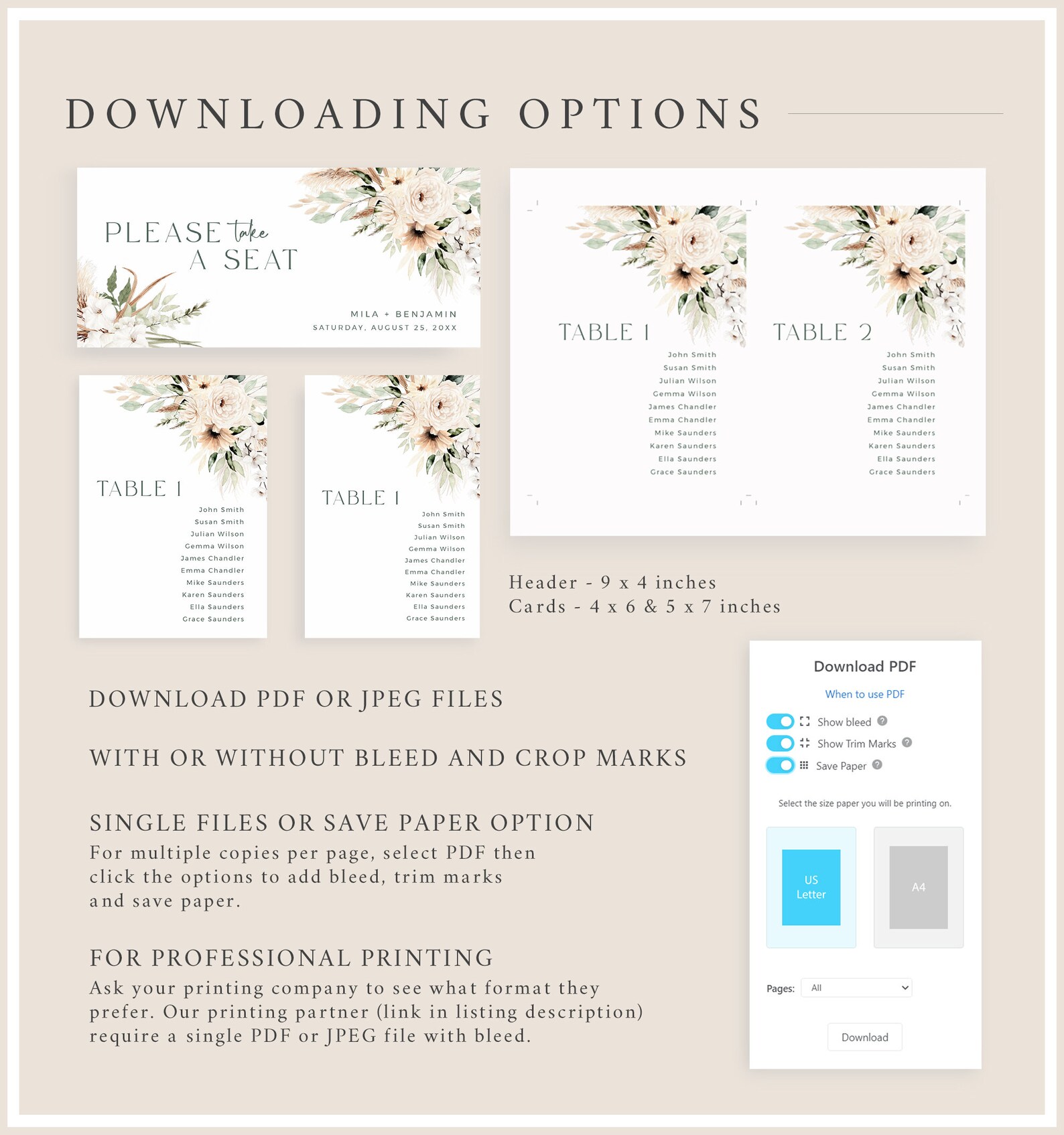 Sage Boho Wedding Seating Chart Bohemian Hanging Seating - Etsy