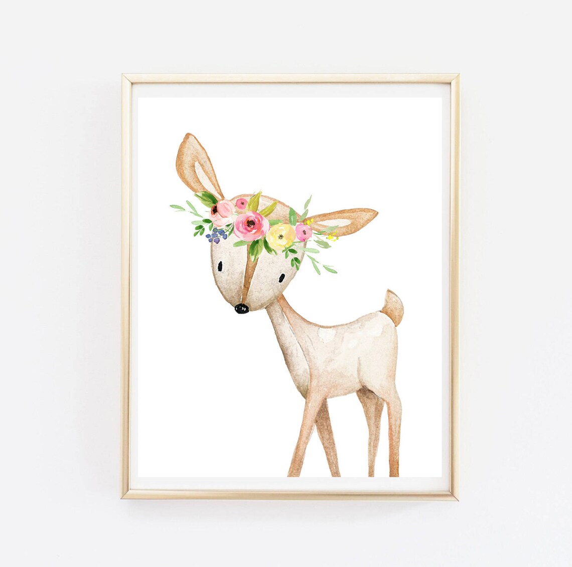 Boho Woodland Animals Printable Nursery Art Forest Animals - Etsy