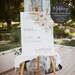 Dusty Rose Custom Wedding Sign, Boho Unlimited Signs Template, Pampas ...