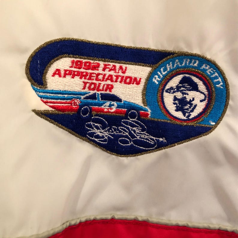 Vintage STP Motorsports Richard Petty Racing Jacket 1992 Fan ...