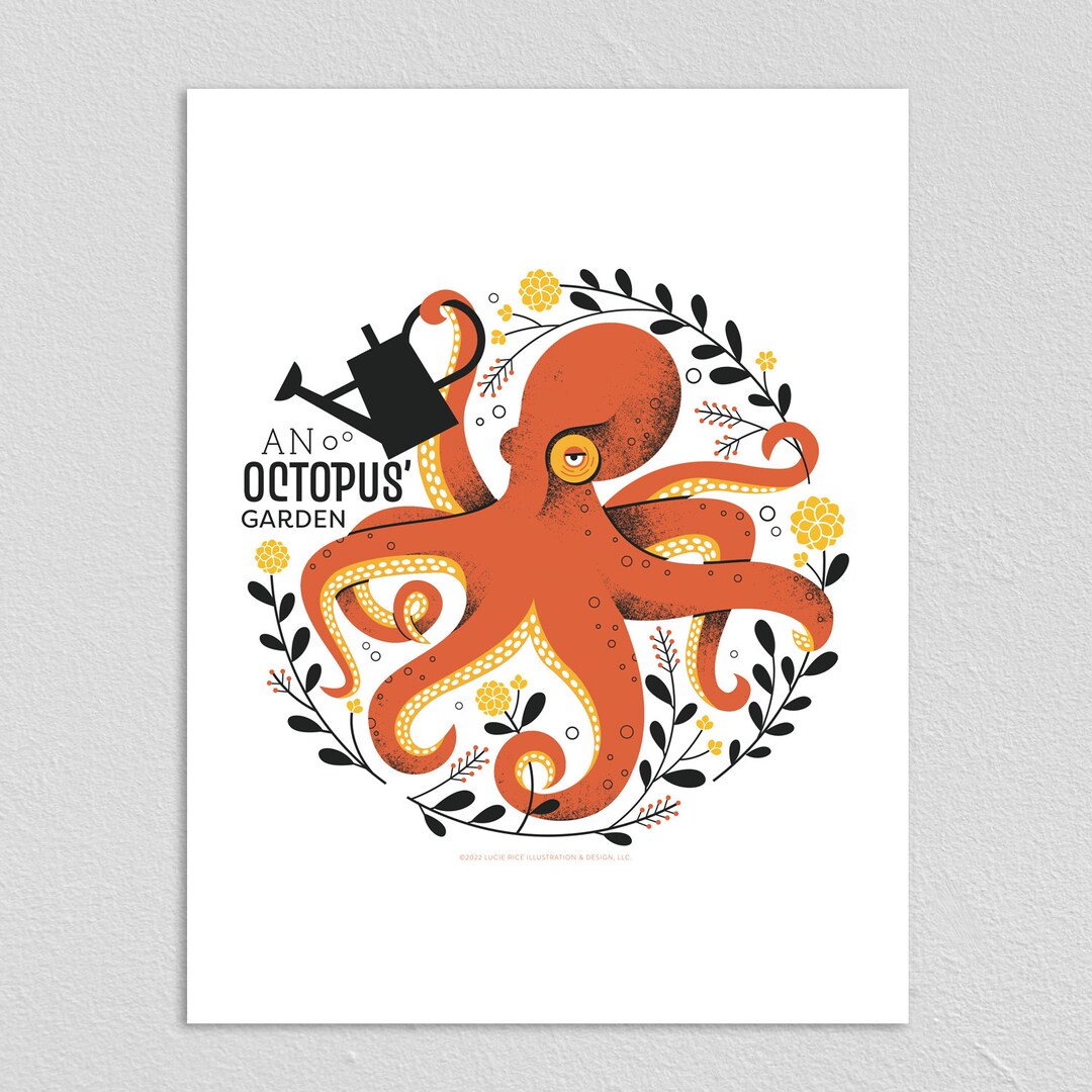 An Octopus' Garden - Etsy