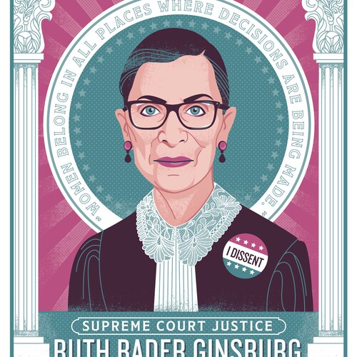 Vote & Tell Them Ruth Sent You Ruth Bader Ginsburg - Etsy