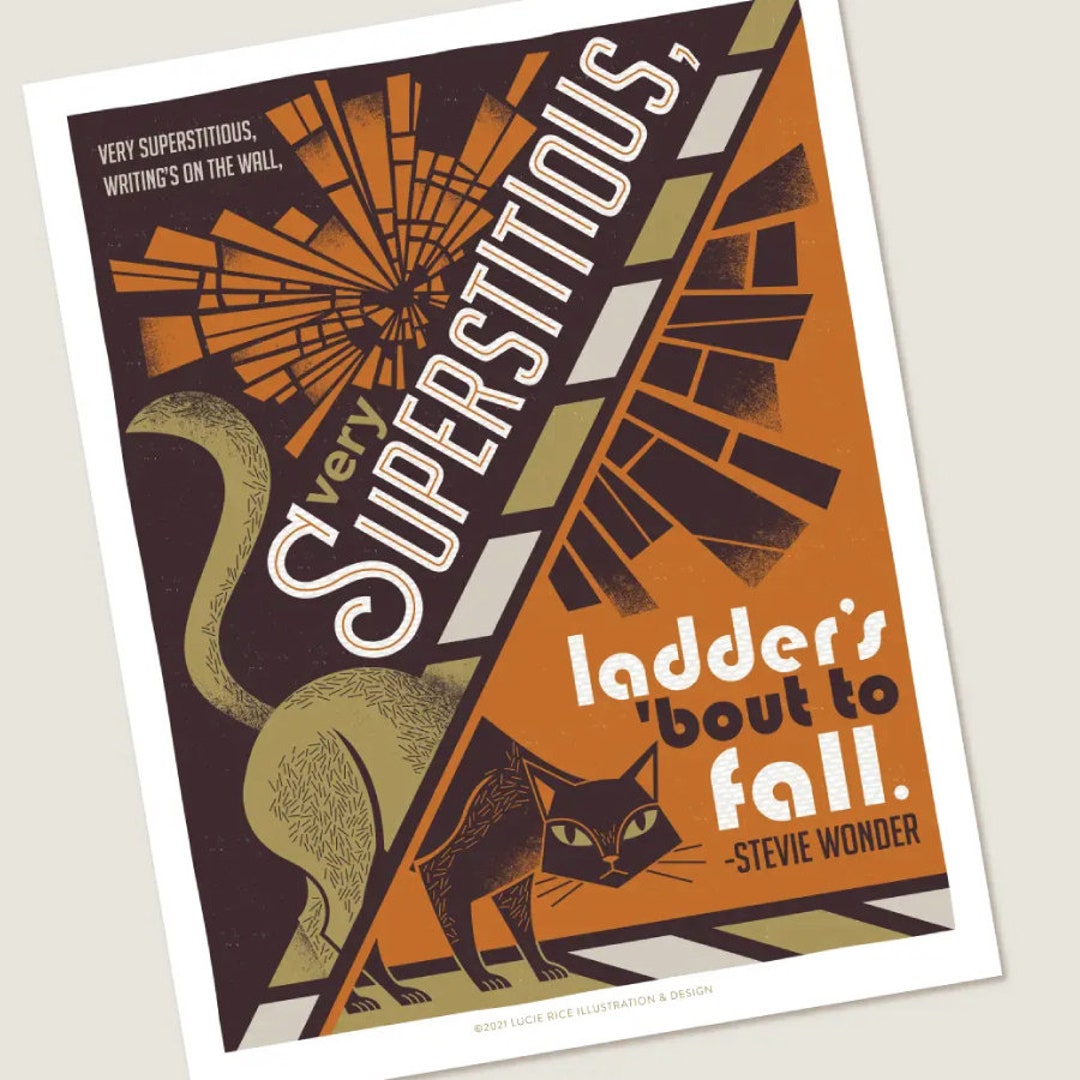 Superstitious Lyrics (stevie Wonder) - Etsy