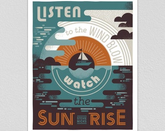 Fleetwood Mac Poster the Chain Lyrics Music Lyrics - Etsy