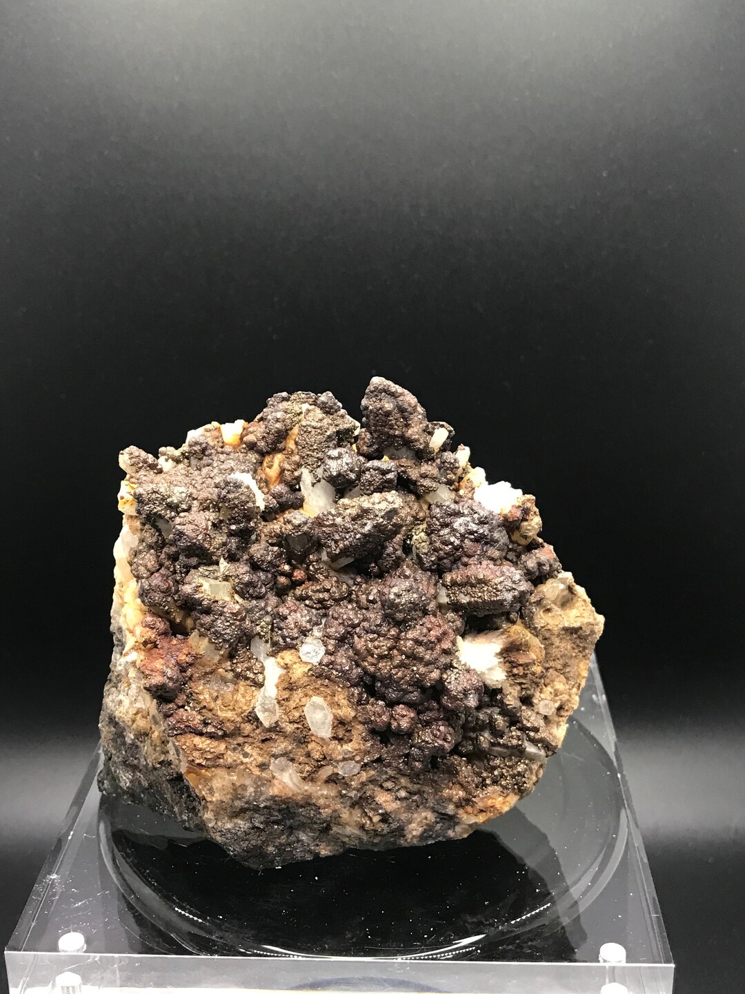 Goethite Over Quartz, Siderite and Calcite - Etsy