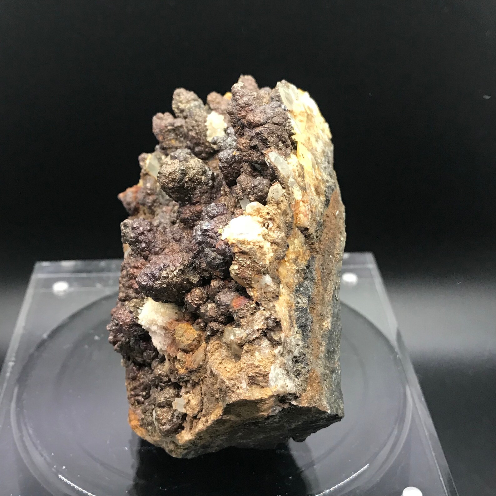 Goethite Over Quartz, Siderite and Calcite - Etsy