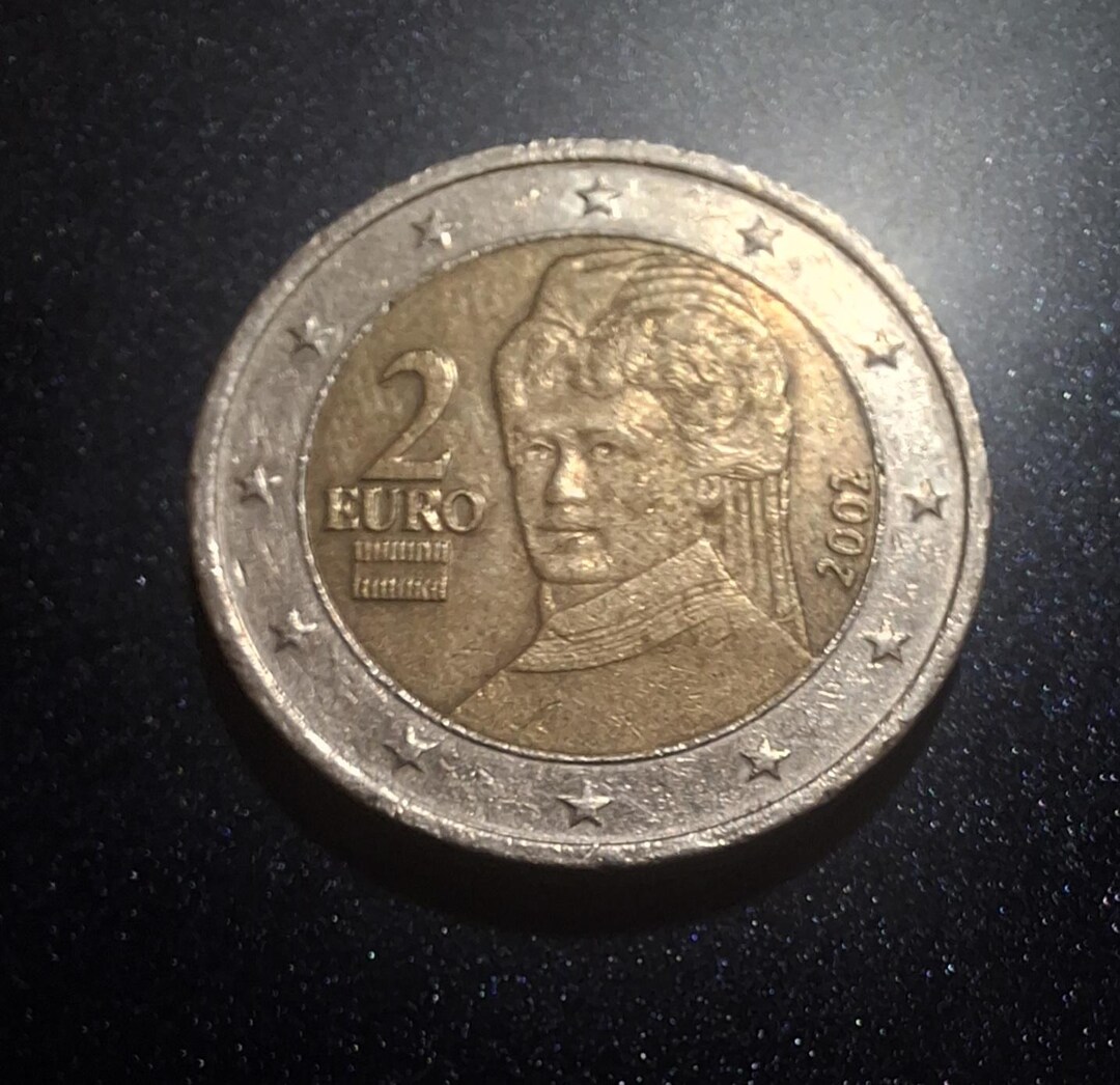 Austria 2 Euro Coin 2002 – Bertha Von Suttner Commemorative ...