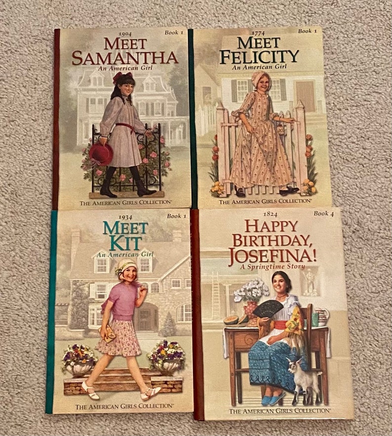 Updated! First Edition American Girl Books, Original American Girl ...