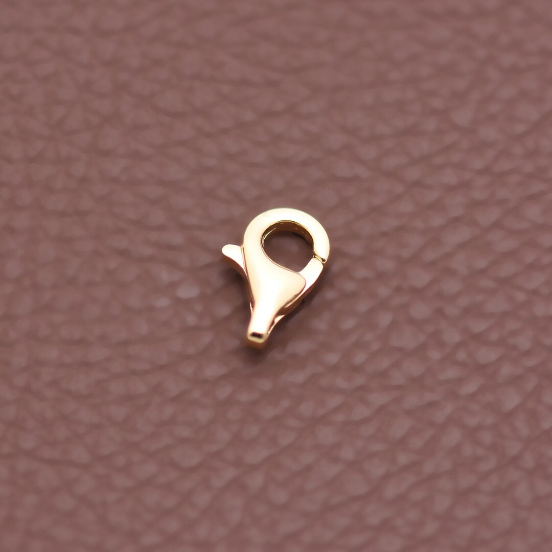 Polished Lobster Clasp Jewelry Fastener Metal Closure for Necklace ...