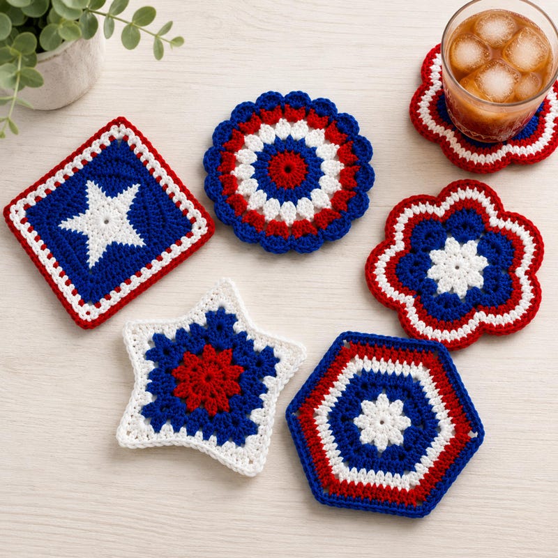 Hexagon Coaster Designs - Etsy