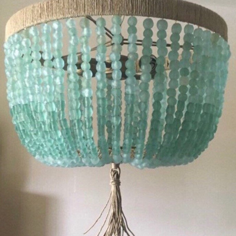 Sea Glass Chandelier - Etsy