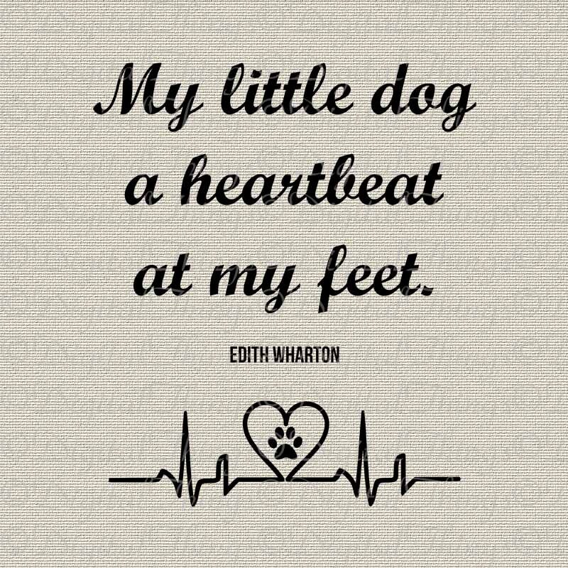 My Little Dog Art Edith Wharton Quote Typography Wall Decor - Etsy My Little Dog Art Edith Wharton Quote Typography Wall Decor - Etsy