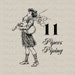 Twelve Days of Christmas Piper Piping Art Print (digital Download ...