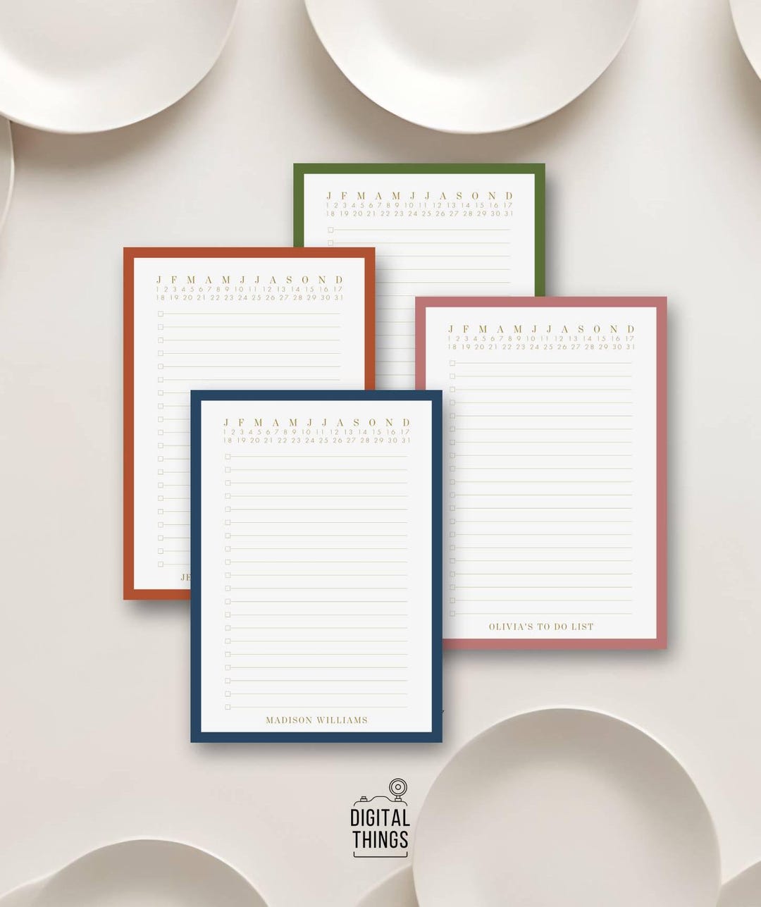 Personalized to Do List Notepad, Custom Notepad Planner, Personalized ...