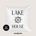Lake House Boat Ship Wheel Nautical Art Wall Decor Art - Etsy