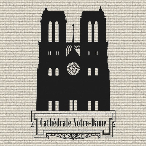 Notre Dame Fabric - Etsy
