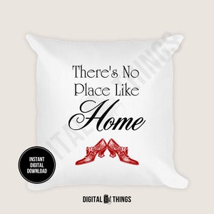Wizard of OZ Dorothy There's No Place Like HOME Nursery Decor Art ...