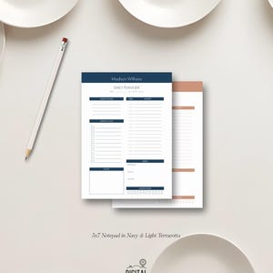 Personalized Daily Planner Notepad, Custom Notepad Planner ...